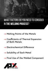 Dissimilar Metal Welding - APX York Sheet Metal